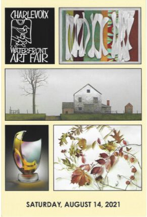 Cherie at 2022 Charlevoix Waterfront Art Fair – Art & Element